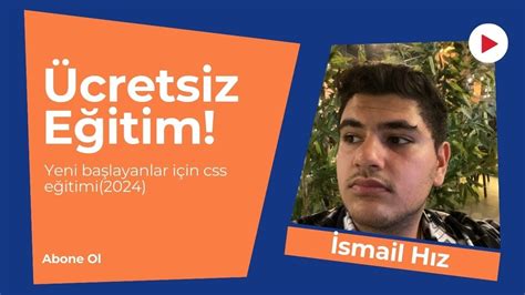 3 Html Ve Css Ile Basit Bir Proje Yapalım Youtube