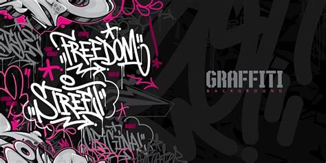 추상 도시 스타일 힙합 낙서 거리 예술 벡터 일러스트레이션 배경 템플릿 Yarn Bombing에 대한 스톡 벡터 아트 및 기타 이미지 Yarn Bombing 거리