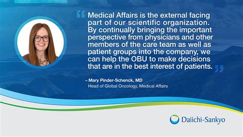 Our Head Of Global Oncology Medical Affairs Mary Pinder Schenck Md Shares How The Entire