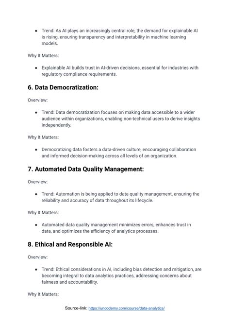 Ppt Navigating The Future Latest Data Analytics Trends In 2024 Uncodemy Powerpoint