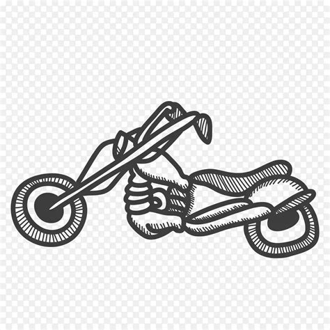 酷酷的摩托车手绘图png图片素材下载图片编号zqlgkzpy 免抠素材网