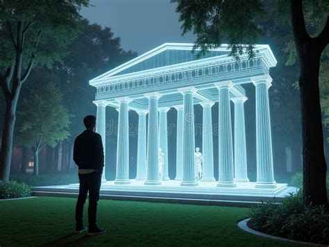 Temporal Convergence Ancient Architecture Reimagined Through Digital