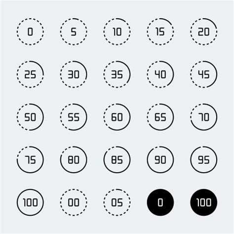 Loading Icon Web Ui Template Buffering Royalty Free Vector