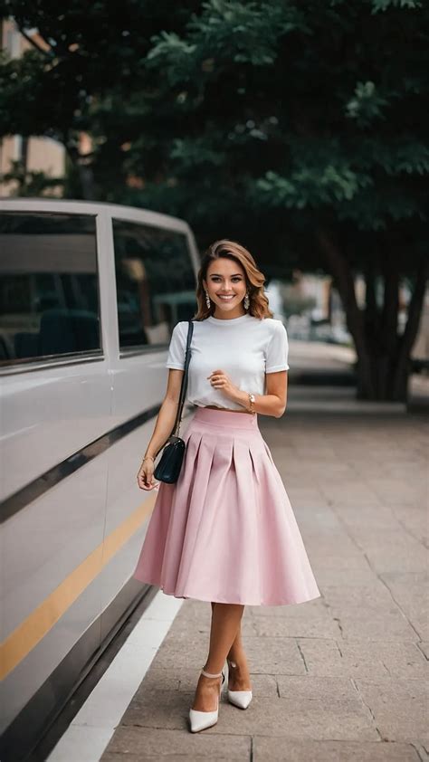 17 Ways To Style A Pink Skirt Elevate Your Everyday Outfits
