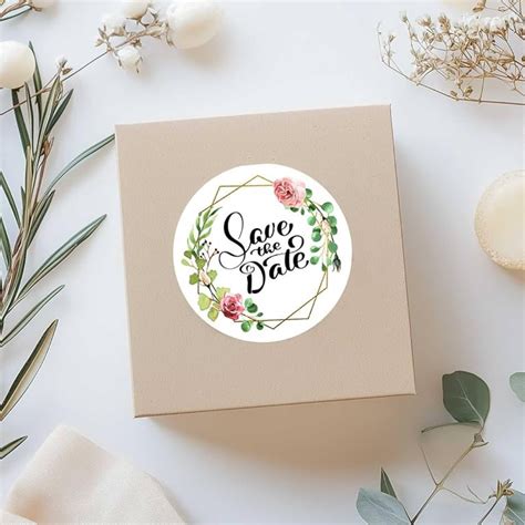 Save The Date Stickers Personalized Solutions For Weddings And Events