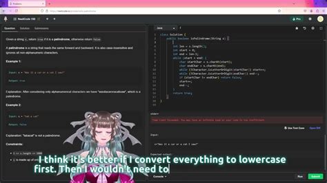 Neetcode Is Palindrome Two Pointers 15 Ac Codethrough Java