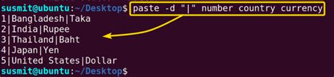 The “paste” Command In Linux 6 Practical Examples