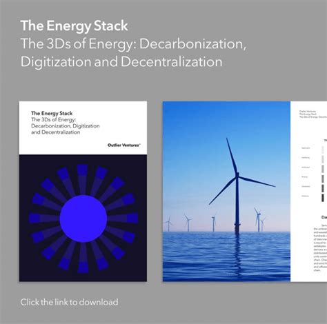 Energy As Data Decarbonization Digitization And Decentralization Outlier Ventures