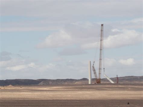 Gabal El Zayt Wind Farm Egypt Cranes