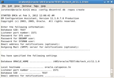 Core Apps DBA Configure DBConsole For Oracle EBS R Database