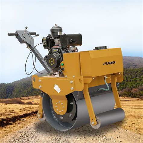 05 Ton Hydraulic Vibrating Road Roller Industrial Compactor Machine