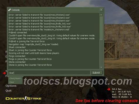 Console Clearing Tip For Getting High Fps In Counter Strike No Lag Counter Strike