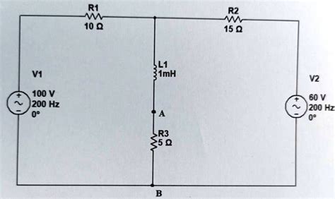 solved the r3 resistor between the terminals a b is the load resistor