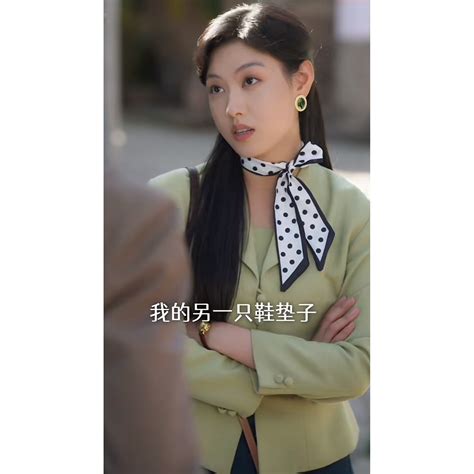 女主同款黑白色圆波点长条小丝巾女百搭配衬衫装饰飘带领巾