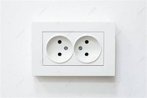 A Detailed View Of A Dual Electric Wall Socket Photo Background And Picture For Free Download