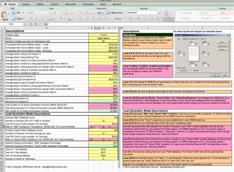 Real Estate Flipping Excel Spreadsheet — Db