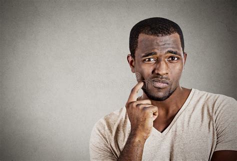 Skeptical Man Stock Image Image Of Disdainful Latin 57913223