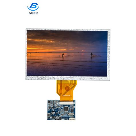 China 7 Inches 1024600 Resolution Standard Color TFT LCD Display Manufacturer And Factory DISEN