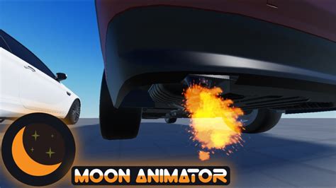 animating cars 4 the 1st time roblox moon animator youtube