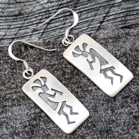 Hopi Earrings Indian Traders L7 Enterprises