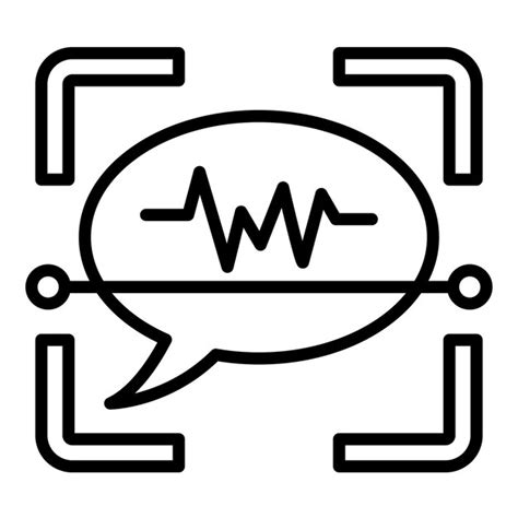 Premium Vector Voice Recognition Vector Illustration Style