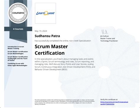 Sudhansu Patra On Linkedin Im Happy To Share That Ive Obtained A New