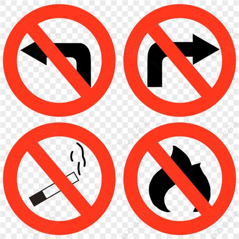 도로 일러스트 경고 기호 금지 아이콘금연경고 표시 Png 일러스트 무료 다운로드 Lovepik