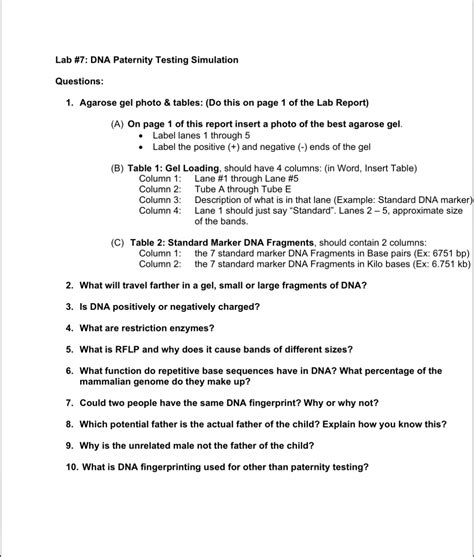 Solved Lab 7 ﻿gel Photo Aaasglab 7 ﻿gel Photo