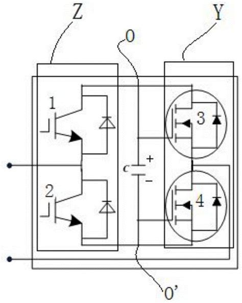 multi level converter submodule as well as inverter circuit and mmc