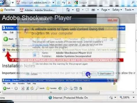 How To Install Adobe Shockwave Player On Internet Explorer Internet Gadget Hacks
