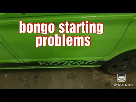 Mazda Bongo Common Problems Essential Troubleshooting Guide