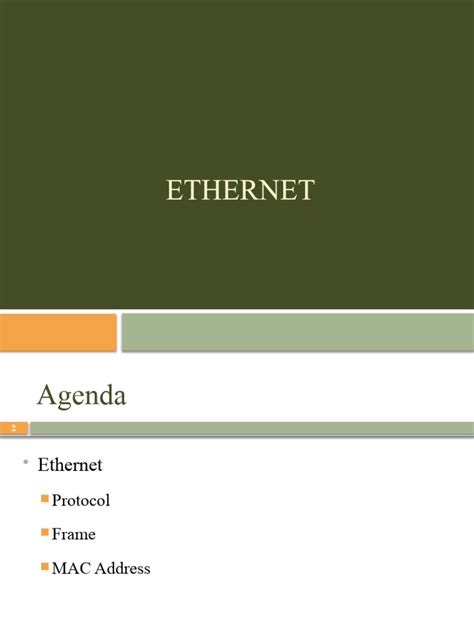 19 20ethernet Frame Pdf Computer Network Ethernet