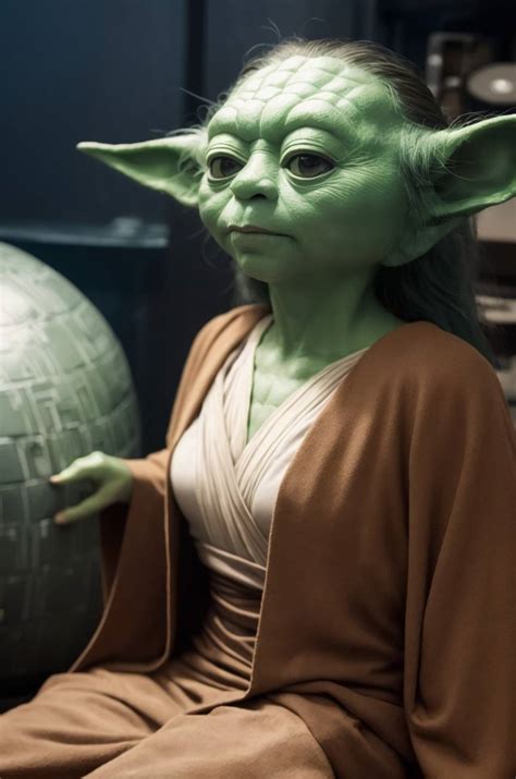 Lady Yoda By Wuoverlord On Deviantart