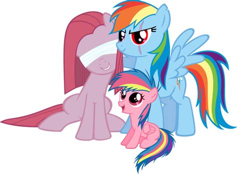 Pinkamena Diane Pie And Rainbow Factory Dash