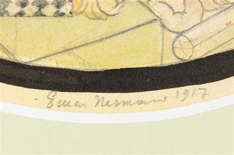 Einar Nerman Flicka Vid Fönster Skriver Rim Bukowskis