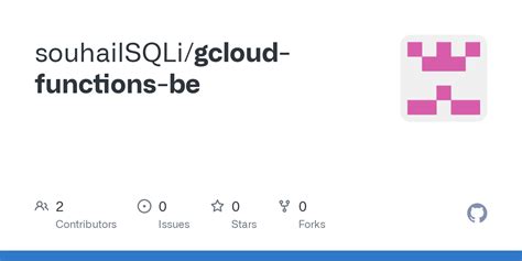 Github Souhailsqligcloud Functions Be
