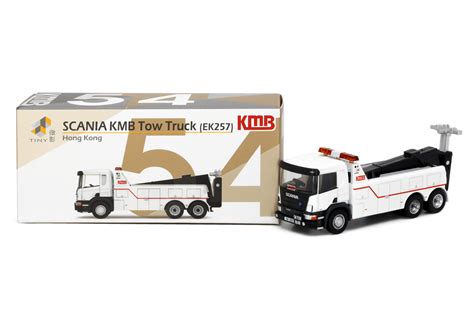 Tiny Hong Kong Bus Model Shop Tiny City Kmb54 Die Cast Model Car