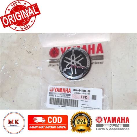 Jual Emblem Logo Sayap Depan Aerox Nmax Xmax Tangki R15 R25 Original