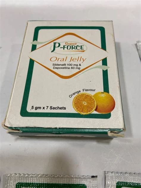 Super P Force Oral Jelly At ₹ 300 Box Sildenafil Oral Jelly In Nagpur