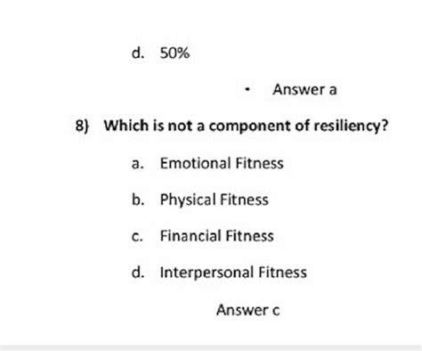 Answers To Multiple Choice Questions On Prepost Lecture Surveys Page