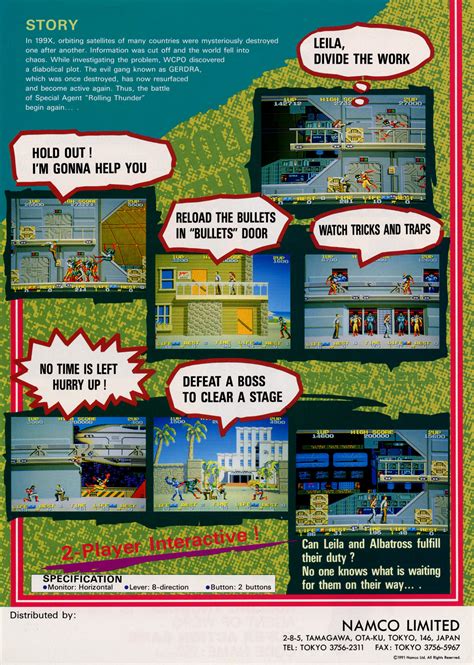 Rolling Thunder 2 Images Launchbox Games Database