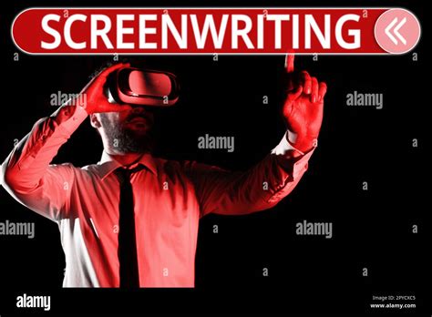 Conceptual Caption Screenwriting Business Showcase The Art And Craft Of Writing Scripts For