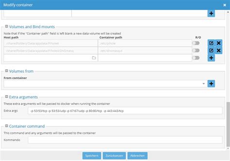 pihole docker not reachable docker openmediavault