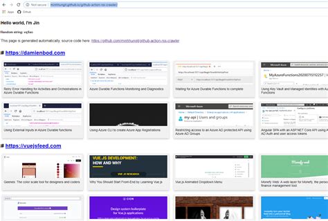 GitHub Minhhungit Github Action Rss Crawler Auto Crawl RSS Feeds Using Github Action