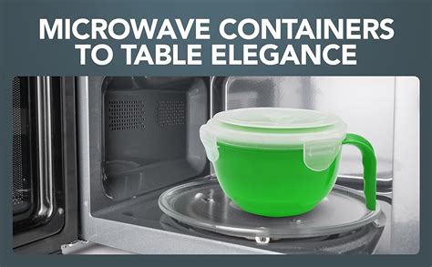 4pk Microwavable Containers With Lids 900ml Microwave Bowls With