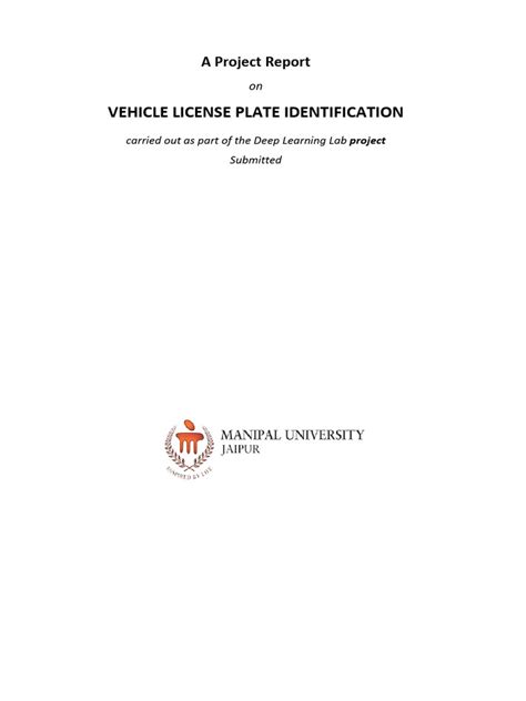 Dl Project Report Anirudh Bhardwaj Pdf Image Segmentation Deep