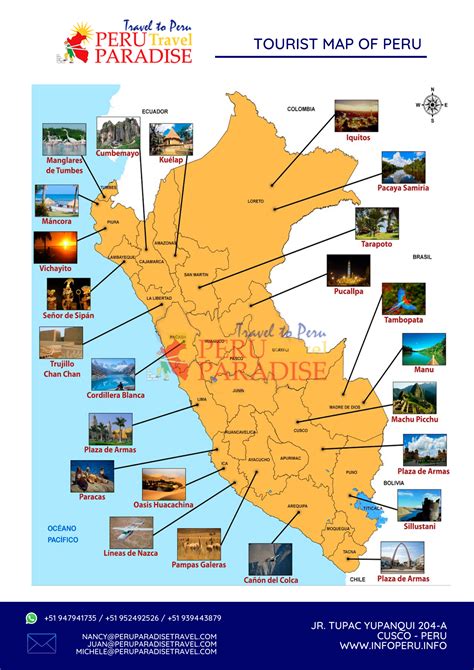 Travel To Peru Maps Of Perú