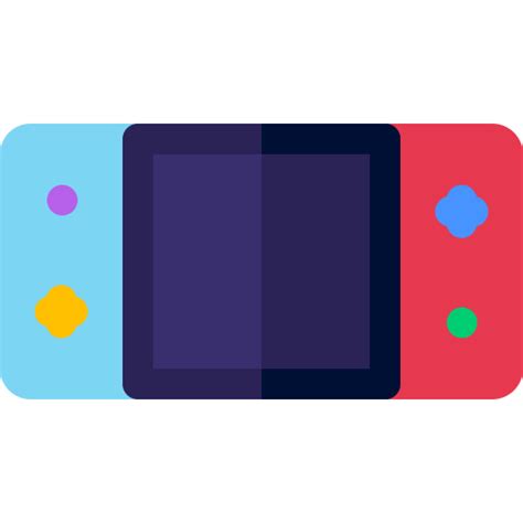 Game Console Basic Rounded Flat Icon