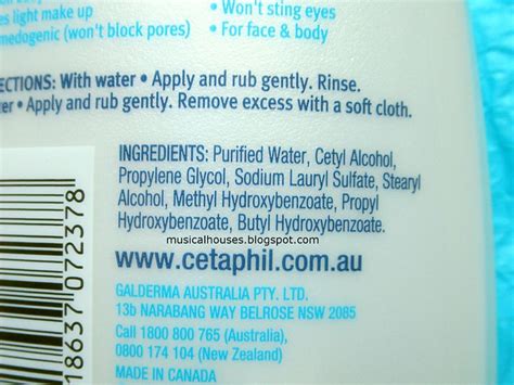 Cetaphil Gentle Skin Cleanser Review And Ingredients Analysis Of