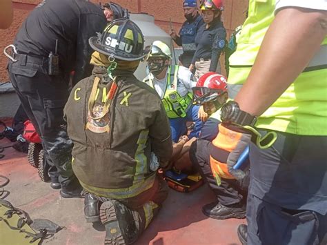 El Momento De Tensión En Que Un Hombre Trató De Quitarse La Vida Arrojándose De Un Edificio En